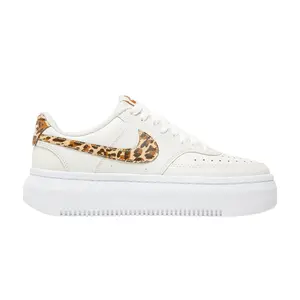 Nike Court Vision Alta Leopard Camo Sneakers - White