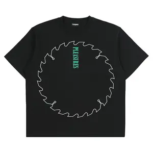 PLEASURES Saw Heavyweight T-shirt - Black