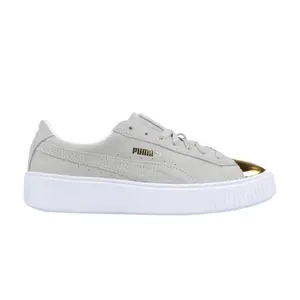 PUMA Suede Platform Sneakers - White