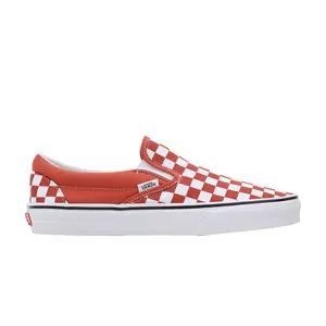 VANS Classic Slip-on Checkerboard - Orange