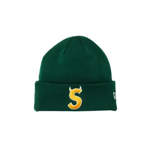 Supreme X New Era S Logo Beanie - Green