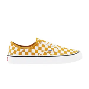 VANS Authentic Sf Checkerboard Sneakers - Yellow