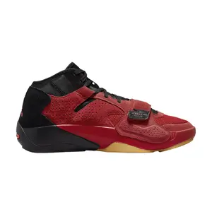 JORDAN Zion 2 Pf Suede Sneakers - Red