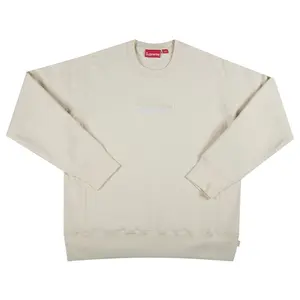 Supreme Box Logo Crewneck - Tan