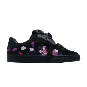 PUMA Wmns Suede 'heart Flowery - Black