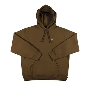 Supreme Small Box Hooded Sweatshirt - Brown