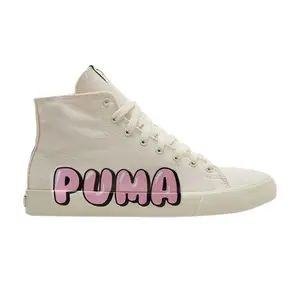 PUMA Bari Mid Logo Sneakers - White