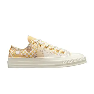 CONVERSE Chuck 70 Low Crafted Florals - Yellow