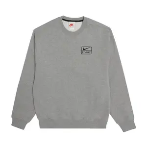 Nike X Stussy Nrg Br Crew Fleece - Grey