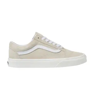 VANS Old Skool Pig Suede Sneakers - Cream