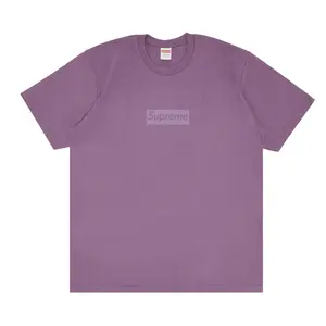 Supreme Tonal Box Logo Tee 'dusty - Purple