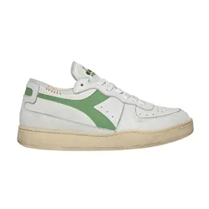 DIADORA Mi Basket Row Cut Sneakers - White