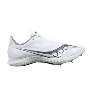 Saucony Velocity Mp Spike Shoes - White