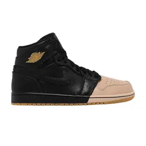 JORDAN 1 Retro High Premium Dipped Toe Sneakers - Red