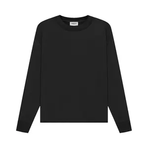 Fear Of God Long-sleeve Tee 'stretch Limo - Black