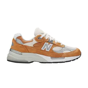 NEW BALANCE Packer Shoes X New Balance 992 Made In USA 'Workwear' Sneakers Brown
