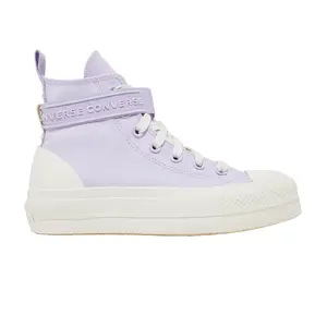CONVERSE Chuck Taylor All Star Lift Platform Utility Strap High - Purple