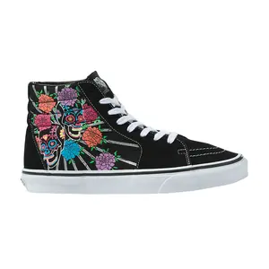 VANS Sk8-hi 'dia De Los Muertos Floral - Black