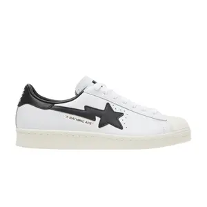 Adidas Bape X Superstar Sneakers - White