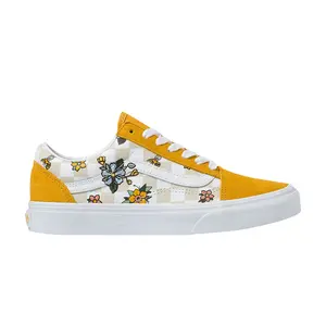 VANS Old Skool 'cottage Checkerboard - Yellow