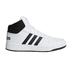 Adidas Hoops 2.0 Mid High-top Sneakers - White