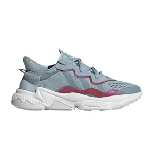 Adidas Ozweego Lace Up Sneakers - Grey