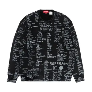 Supreme Gonz Poems Sweater - Black