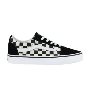 VANS Ward Checkerboard Sneakers - Black