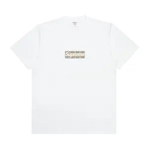 Supreme X Burberry Box Logo Tee - White