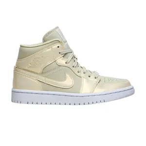 JORDAN 1 Mid High-top Sneakers - Yellow