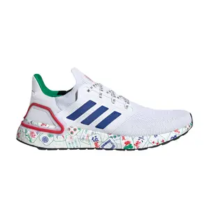 Adidas Ultraboost 20 'mahjong' Sneakers - White