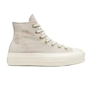CONVERSE Chuck Taylor All Star Lift Platform High Top Sneakers - Cream