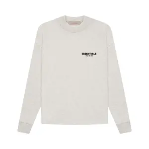 Fear Of God Long-sleeve Tee 'light Oatmeal - Grey