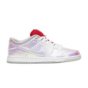 Nike Concepts X Dunk Low Pro Sb 'holy Grail' Sneakers - Silver
