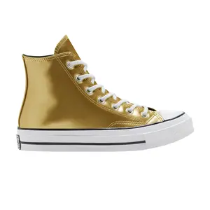 CONVERSE Chuck 70 High Metallic Sneakers - Gold