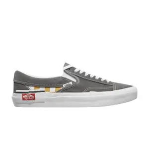 VANS Slip-on Cap Checkerboard Sneakers - Grey