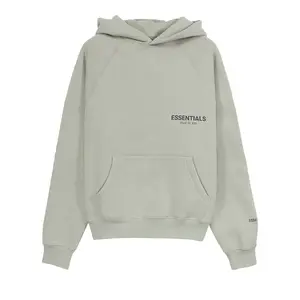 Fear Of God Fear Of God Essentials X SSENSE Pullover Hoodie Green