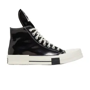CONVERSE Rick Owens X Turbodrk Chuck 70 High Lacquer Sneakers - Black