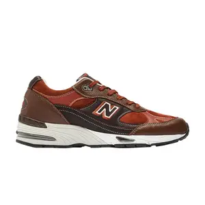 NEW BALANCE 991 Made In England Gentleman's Pack - Brown