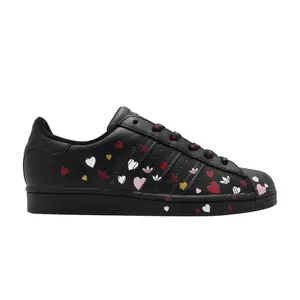 Adidas Superstar 'valentine's Day' Sneakers - Black
