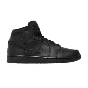 JORDAN 1 Mid Sneakers - Black
