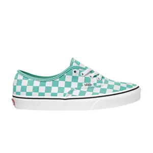 VANS Authentic Checkerboard Sneakers - Green