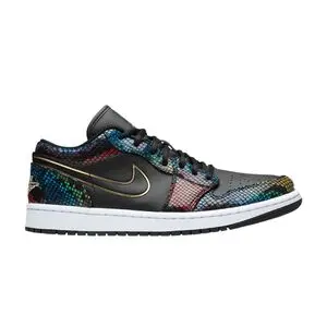 JORDAN 1 Low Multi Snakeskin