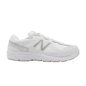 NEW BALANCE 480v5 4e Wide Sneakers - White