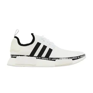 Adidas Nmd_r1 ‘logo Strip’ Sneakers - White