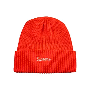 Supreme Loose Gauge Beanie Orange