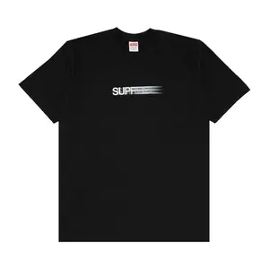 Supreme Motion Logo Tee - Black