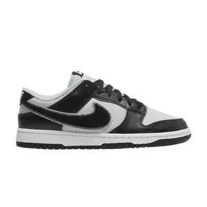 Nike Dunk Low Chenille Swoosh Sneakers - Grey