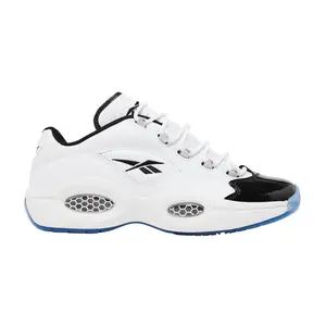 REEBOK Question Low Patent Leather Sneakers - White