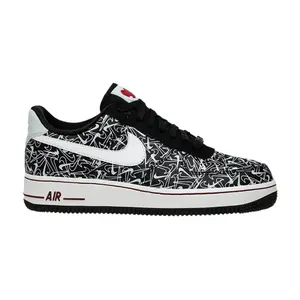 Nike Air Force 1 '07 Low Se 'valentine's Day' Sneakers - Black